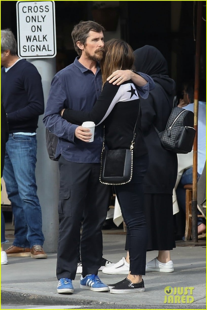 Christian Bale & Wife Sibi Share Sweet Moment After Lunch Date: Photo ...