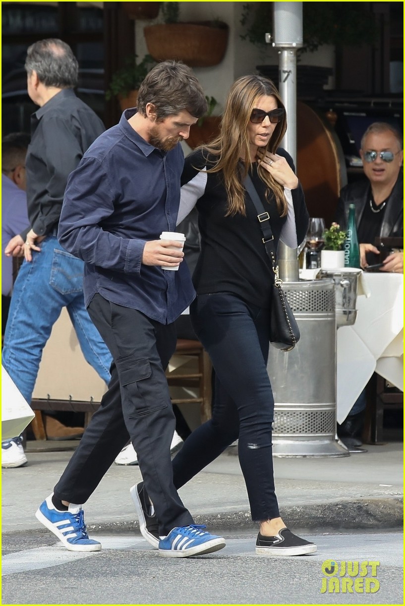 Christian Bale & Wife Sibi Share Sweet Moment After Lunch Date: Photo ...