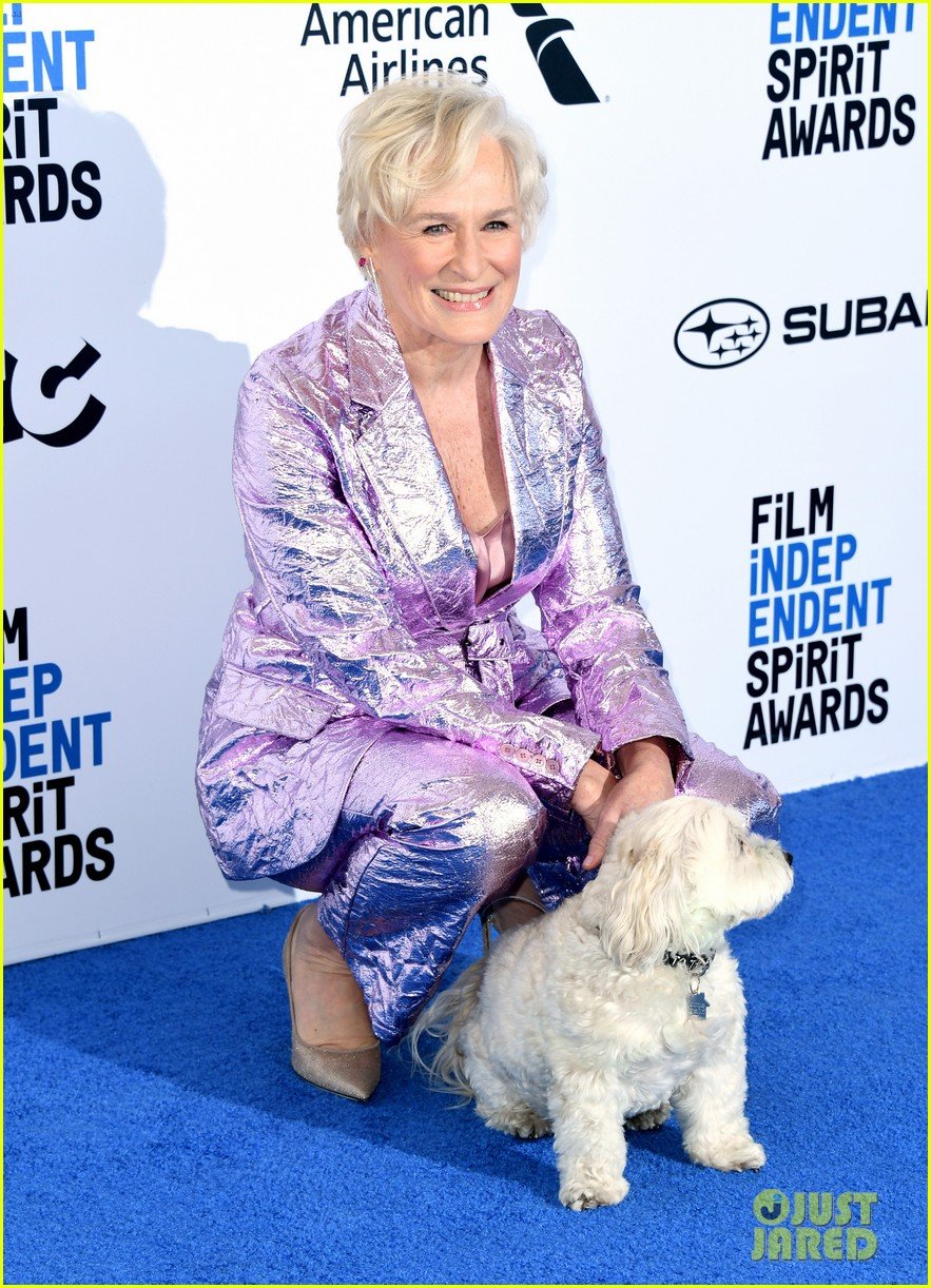 Glenn Close Brings Her Dog Pip to Spirit Awards 2019!: Photo 4243530 ...