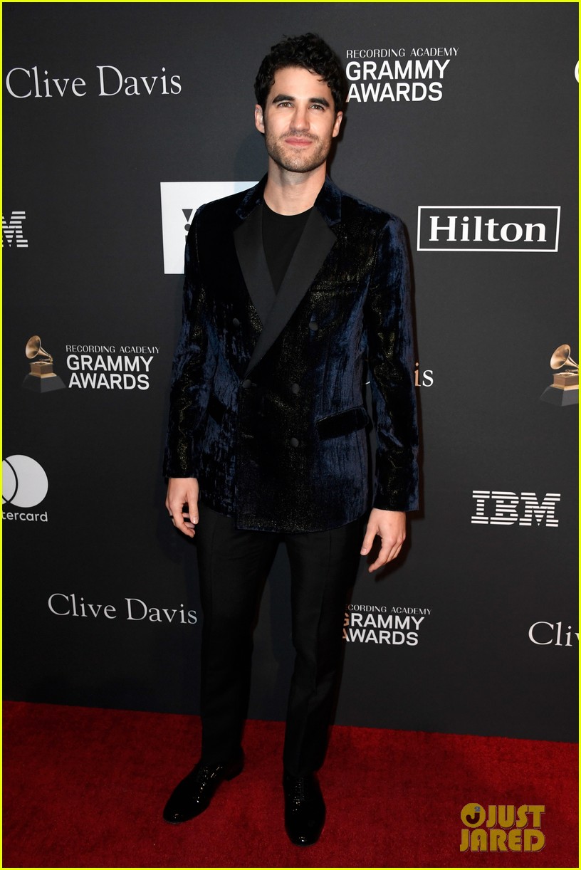 Darren Criss Looks So Handsome at Clive Davis' Pre-Grammys Party!: Photo 4227966 | Darren Criss ...