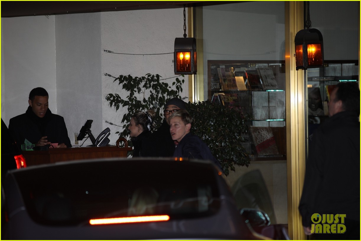 Ellen DeGeneres Steps Out for Jennifer Aniston's Birthday Party!: Photo ...