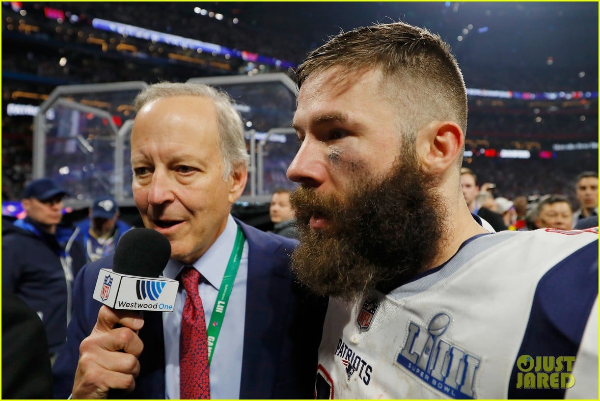 Julian Edelman's Beard - When Will He Shave It? He Says...: Photo ...