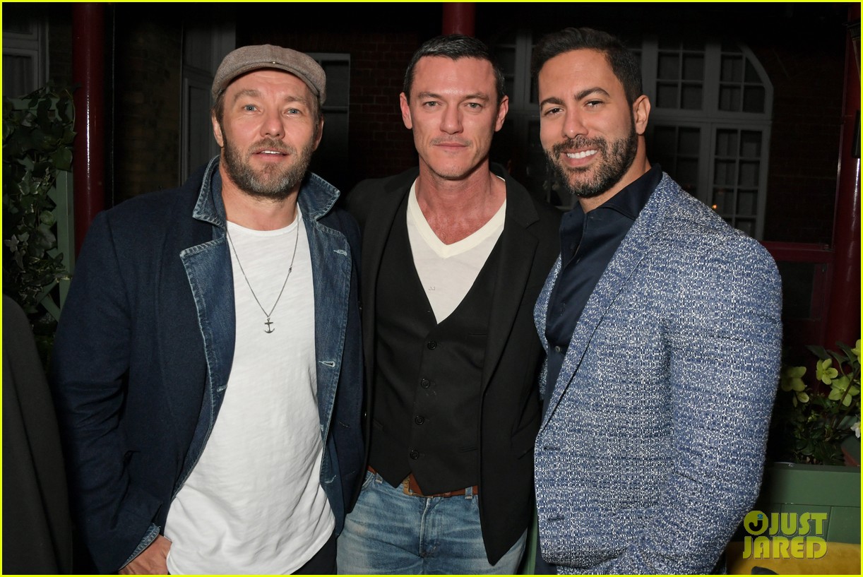 Luke Evans & Victor Turpin Couple Up for Victoria Beckham's Party ...