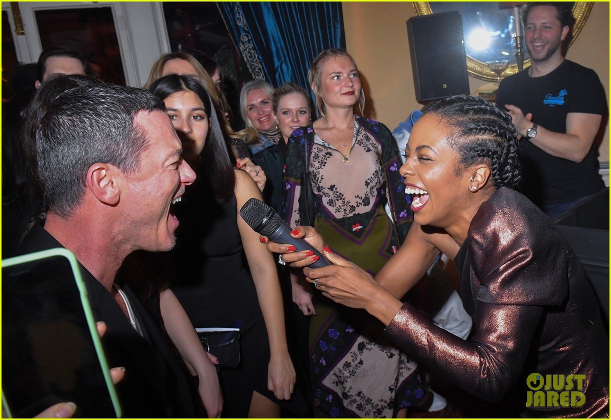 Luke Evans & Victor Turpin Couple Up for Victoria Beckham's Party ...