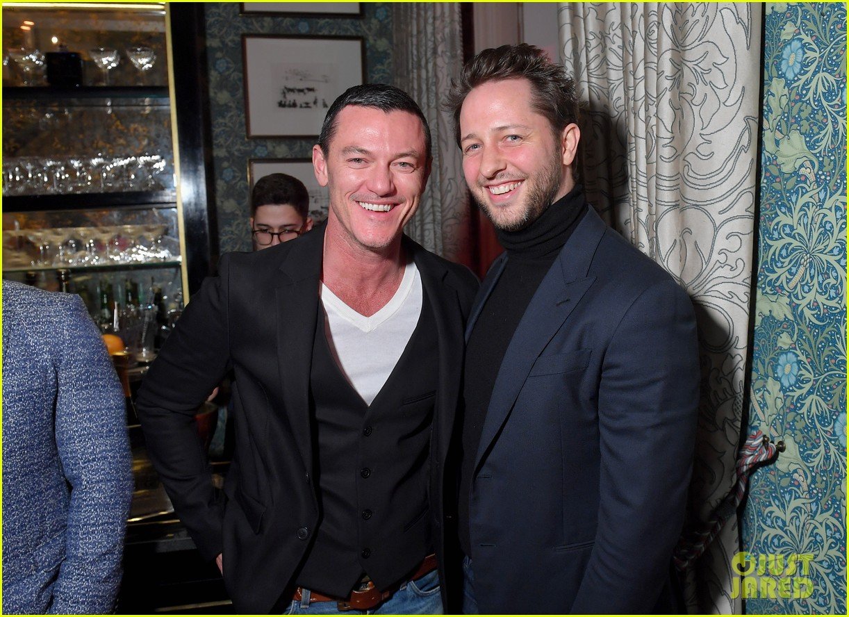 Luke Evans & Victor Turpin Couple Up for Victoria Beckham's Party ...