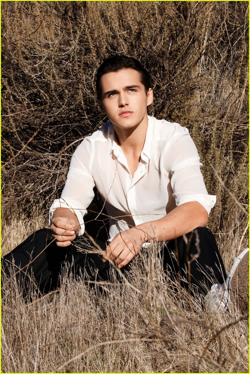 Charmed's Charlie Gillespie Goes Shirtless for New Photo Shoot: Photo ...