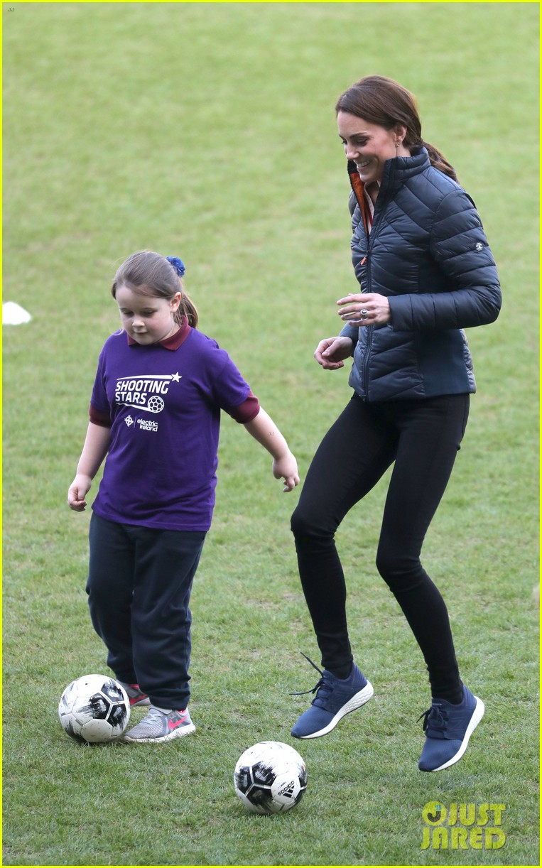 Duchess Kate Middleton Plays Soccer with Kids in Fun New Photos!: Photo ...