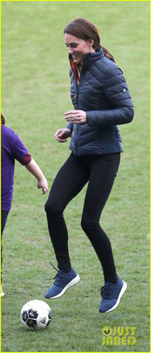 Duchess Kate Middleton Plays Soccer with Kids in Fun New Photos!: Photo ...