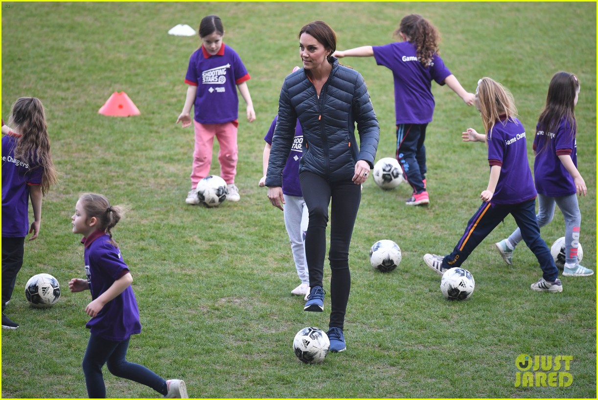 Duchess Kate Middleton Plays Soccer with Kids in Fun New Photos!: Photo ...