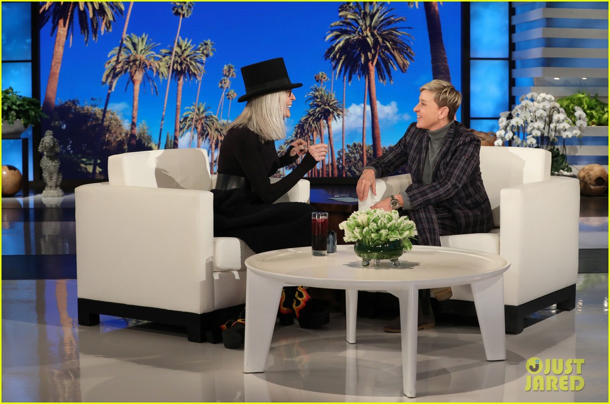 Diane Keaton Talks Possibility Of Being 'Sugar Mama' with 'Ellen ...