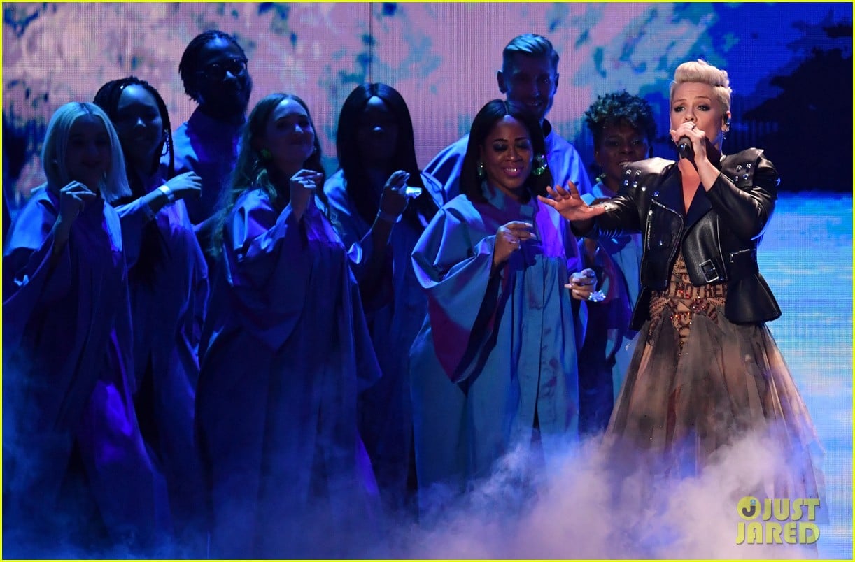 Pink Closes BRIT Awards 2019 With Medley of Hits - Watch Her ...