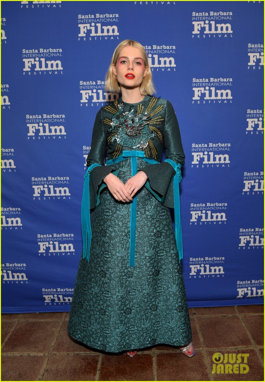 Rami Malek Gets Support From Lucy Boynton at Santa Barbara Film ...