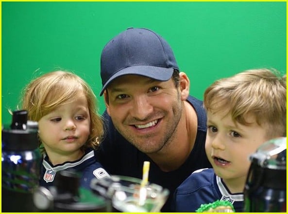 Photo: tony romo wife kids cute family photos 03 | Photo 4222310 | Just Jared: Entertainment News
