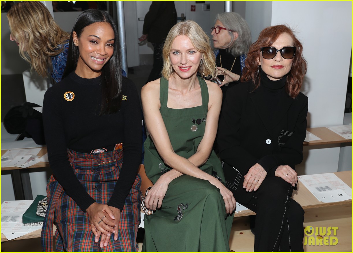 Zoe Saldana, Naomi Watts & Mindy Kaling Buddy Up at Tory Burch NYFW ...