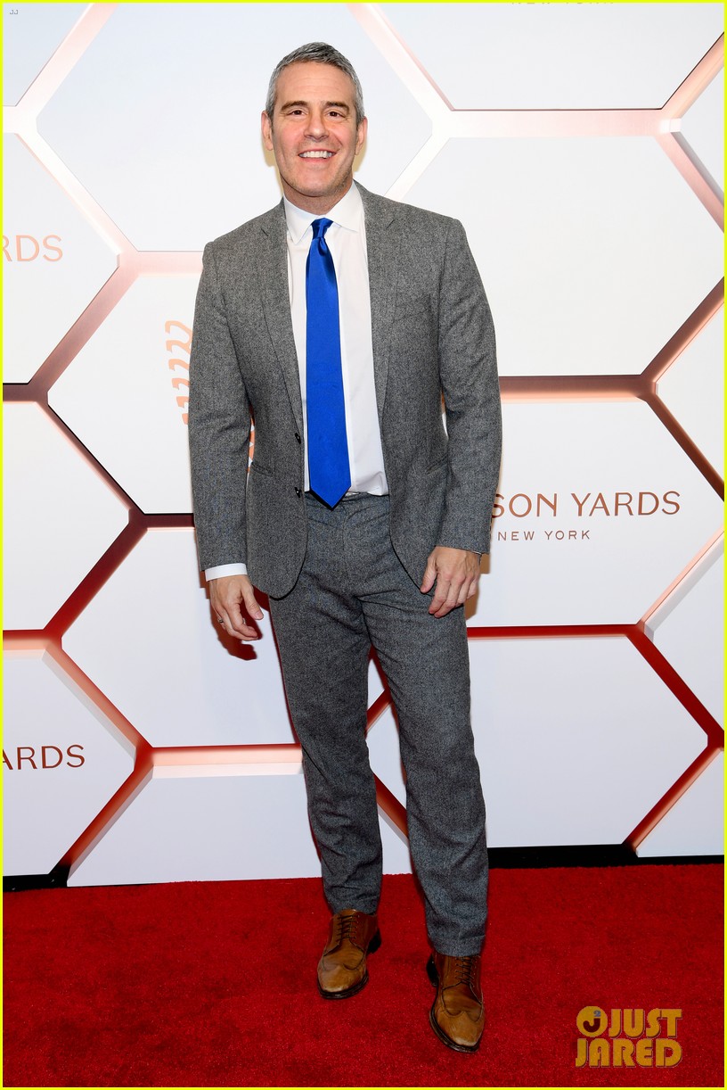 Anne Hathaway & Maggie Gyllenhaal Step Out for Hudson Yards Grand ...