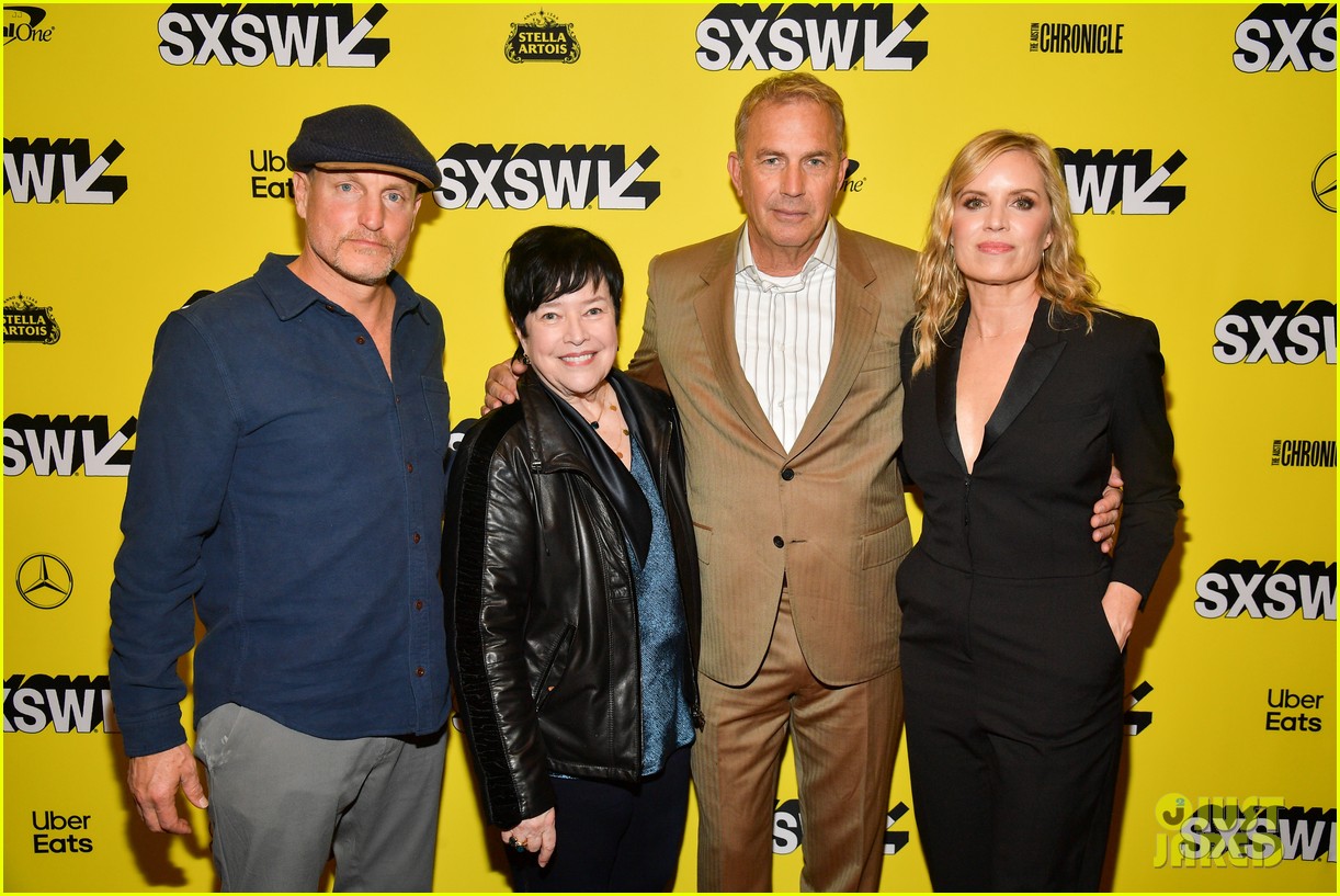 Kathy Bates Join Woody Harrelson & Kevin Costner at 'The Highwaymen ...
