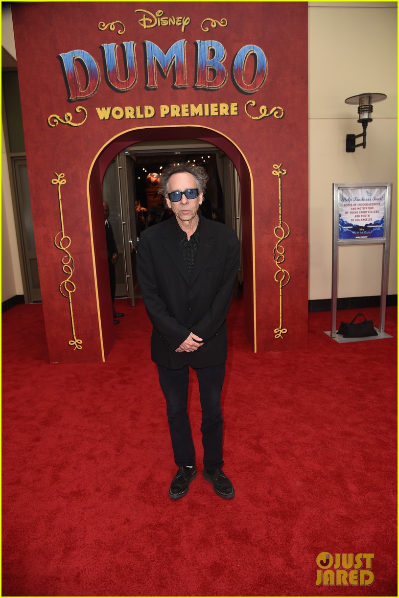 Colin Farrell & Eva Green Join Tim Burton at 'Dumbo' Premiere: Photo ...