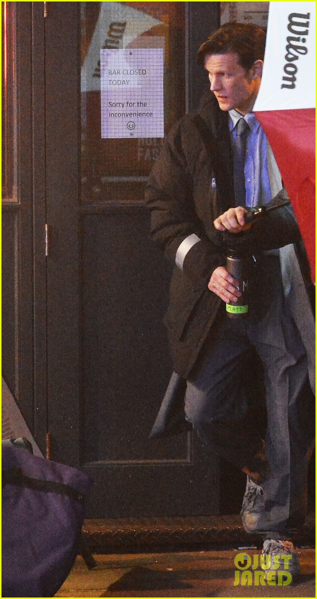 Jared Leto & Matt Smith Film 'Morbius' Scenes in Manchester: Photo ...