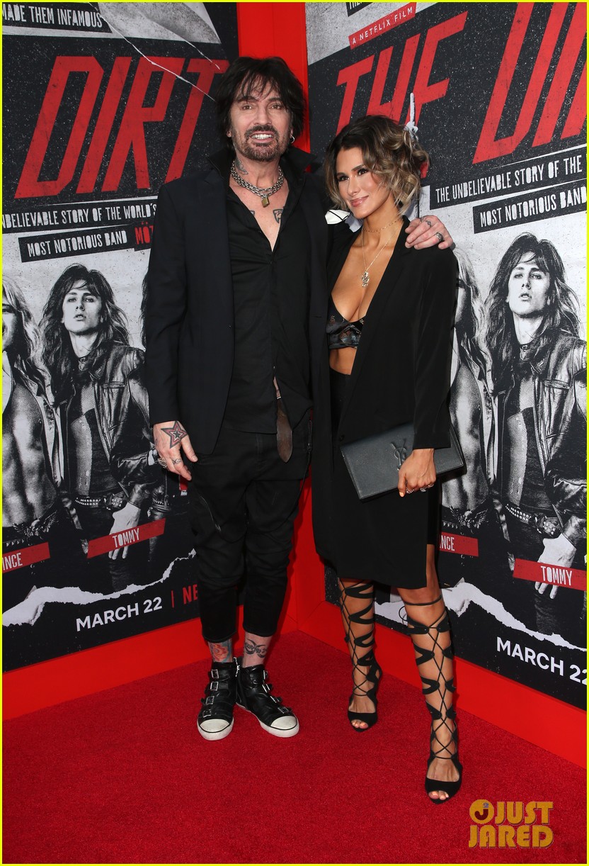 Tommy Lee & Wife Brittany Furlan Pack on the PDA at 'The Dirt' Premiere ...
