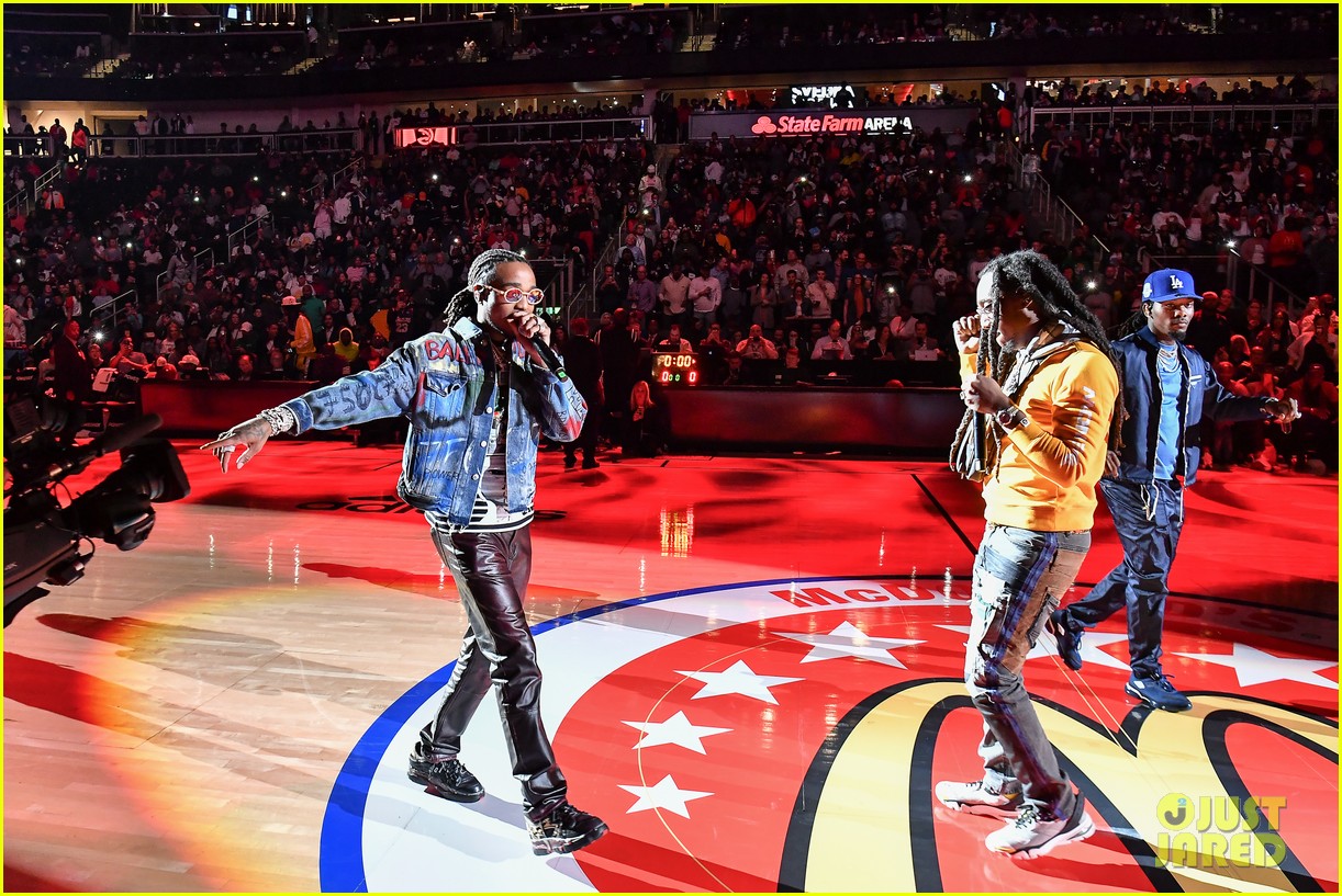 The Guys of Migos Perform Halftime Show at McDonald’s All American ...