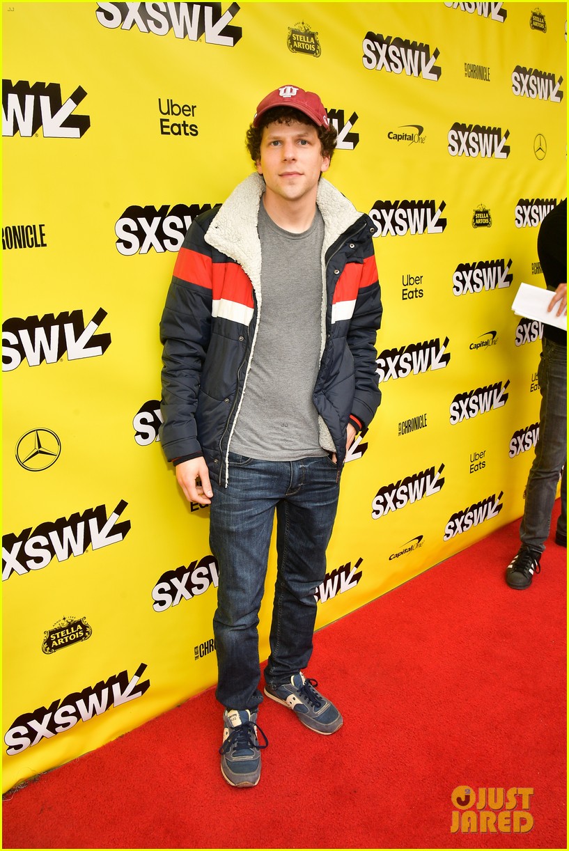 Jesse Eisenberg, Nick Kroll, & Gus Kenworthy Step Out for SXSW!: Photo ...