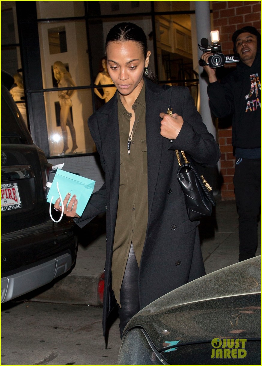 Zoe Saldana Reacts to James Gunn Being Rehired By Disney: Photo 4265303 | Zoe Saldana Pictures ...