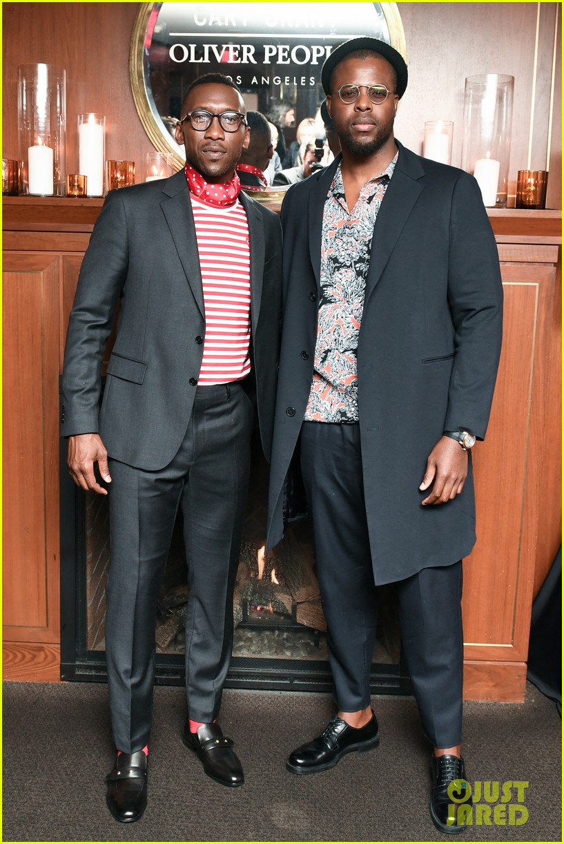 Mahershala Ali & Winston Duke Buddy Up at Oliver Peoples x Cary Grant ...
