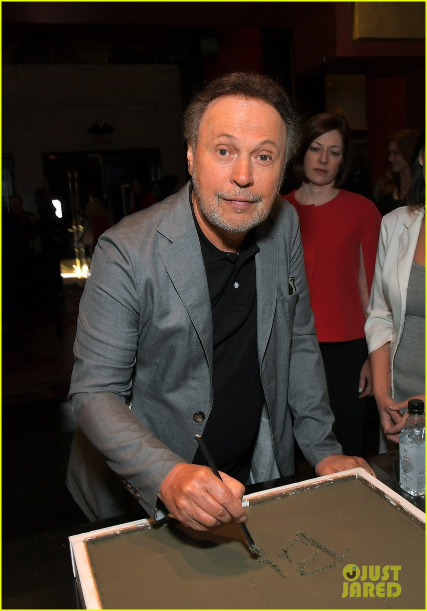 Billy Crystal Channels Mike Wazowski During Hollywood Hand & Footprint ...
