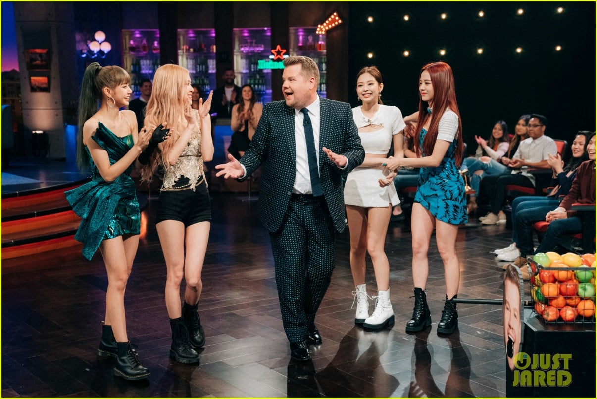 Blackpink Test Their Nerves in 'Late Late Show's Flinch Game - Watch ...