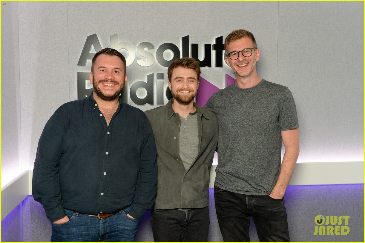 Daniel Radcliffe Looks Handsome While Visiting Radio Stations in London ...