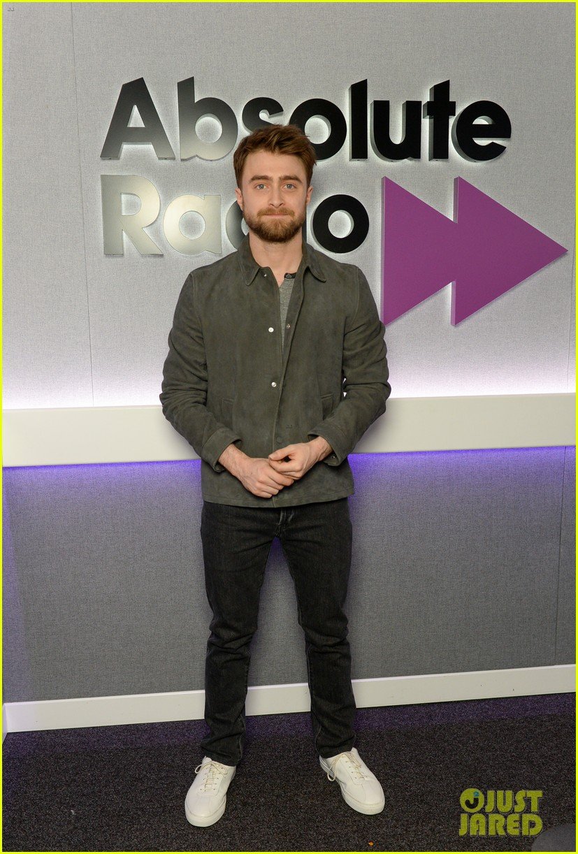 Daniel Radcliffe Looks Handsome While Visiting Radio Stations in London ...