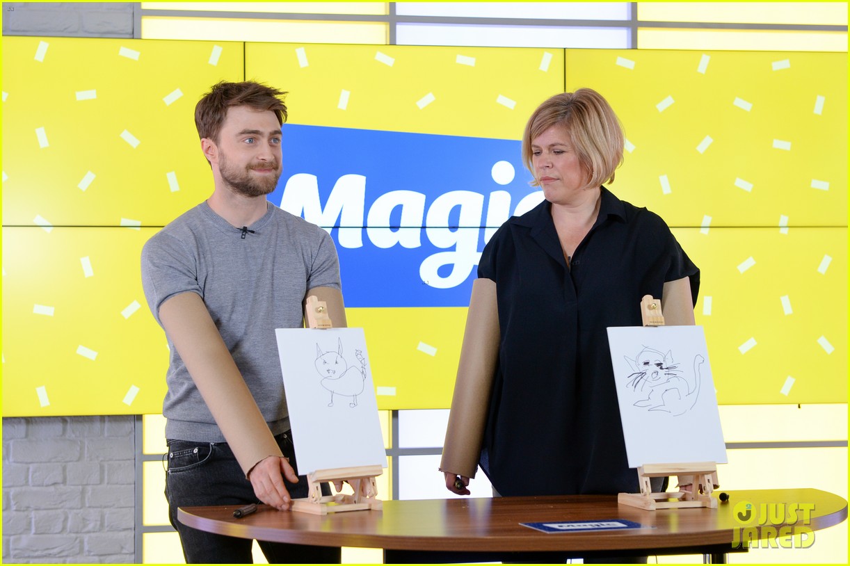 Daniel Radcliffe Looks Handsome While Visiting Radio Stations in London ...