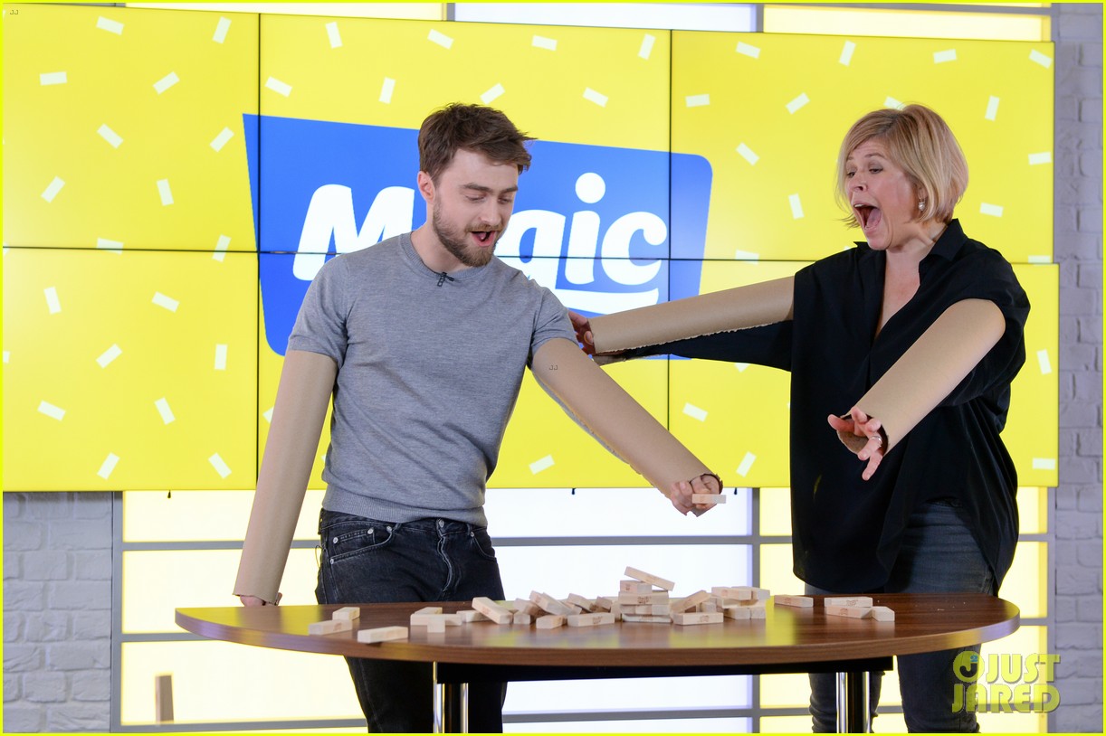 Daniel Radcliffe Looks Handsome While Visiting Radio Stations in London ...