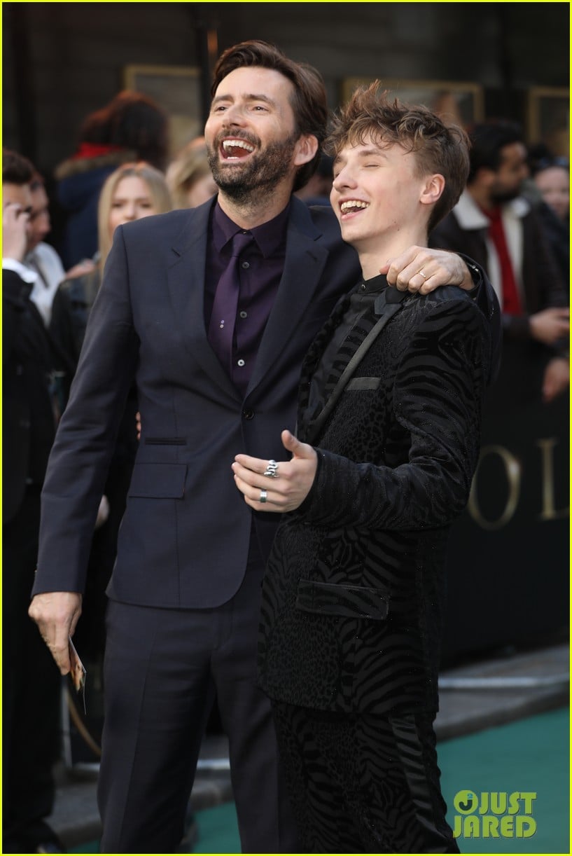 David Tennant Supports Son Ty at 'Tolkien' Premiere in London: Photo ...