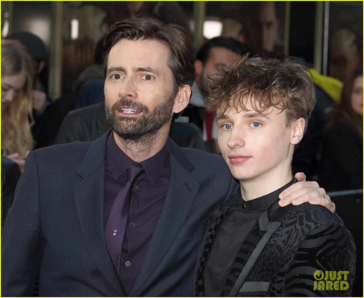 David Tennant Supports Son Ty at 'Tolkien' Premiere in London: Photo ...