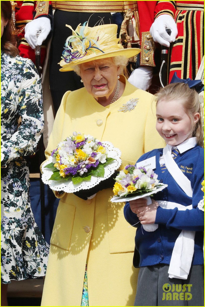Queen Elizabeth Joined By Princess Eugenie for Easter Coin Ceremony ...
