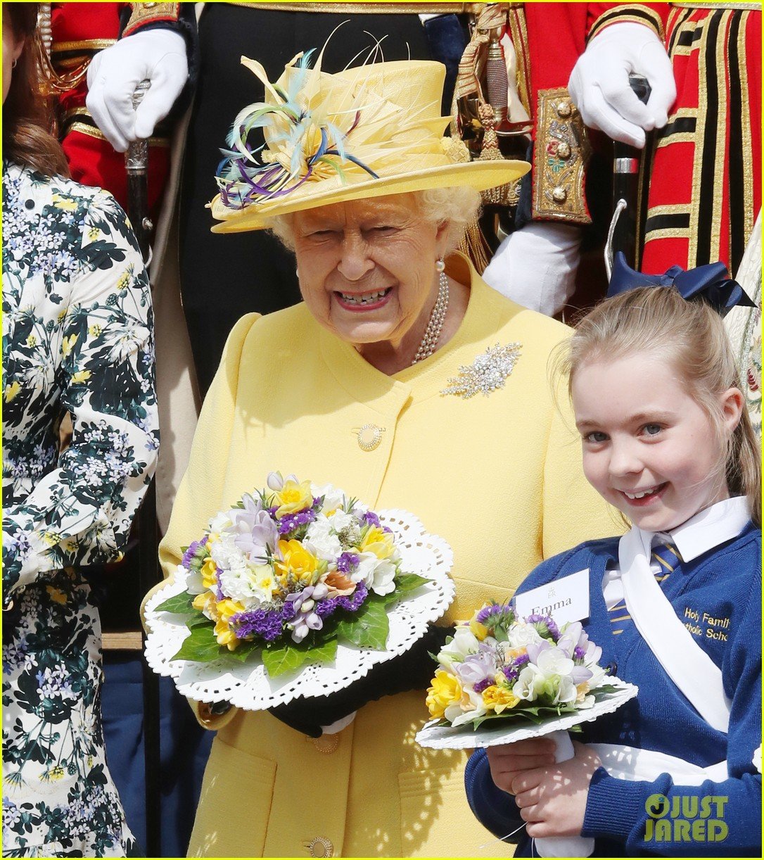 Queen Elizabeth Joined By Princess Eugenie for Easter Coin Ceremony ...