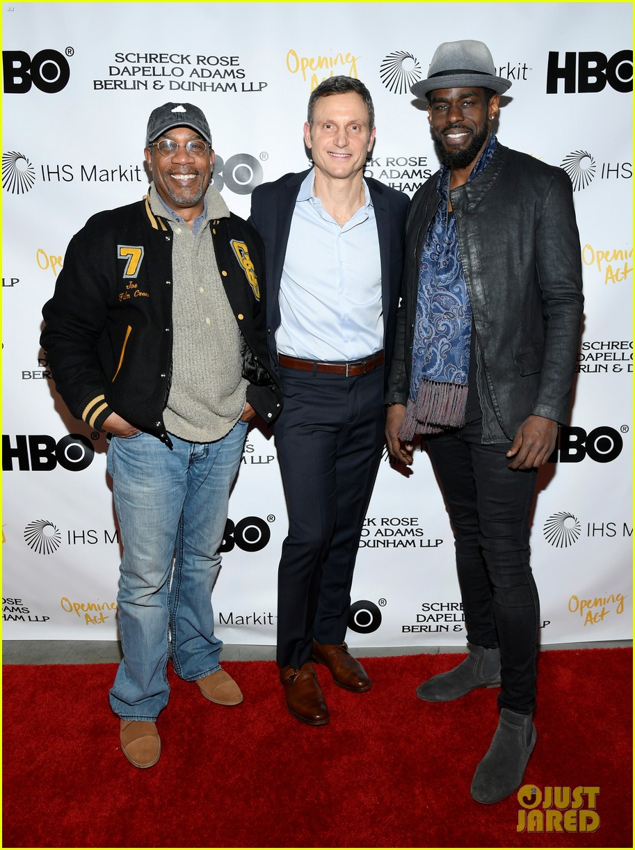 Tony Goldwyn & 'Scandal' Co-Star Joe Morton Reunite at 'In Their Own ...