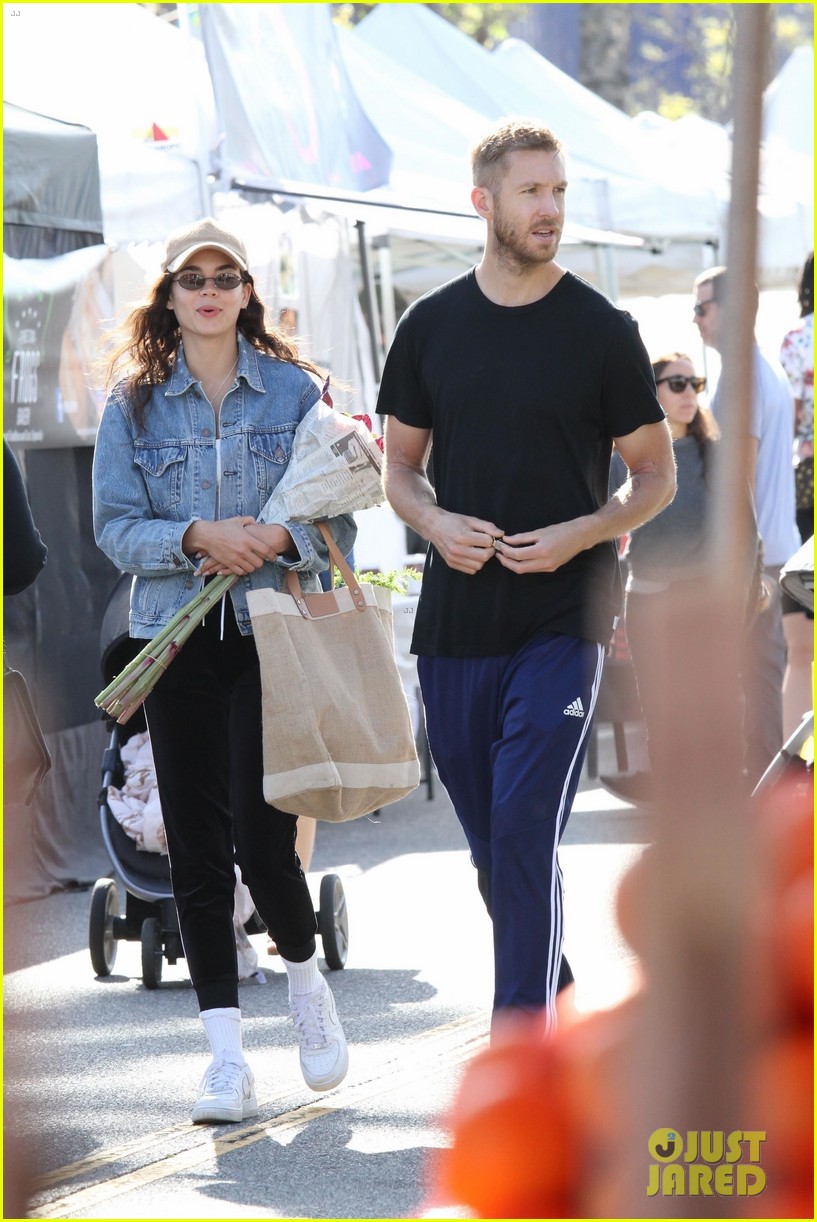 Calvin Harris & Girlfriend Aarika Wolf Look Smitten at the Farmers ...