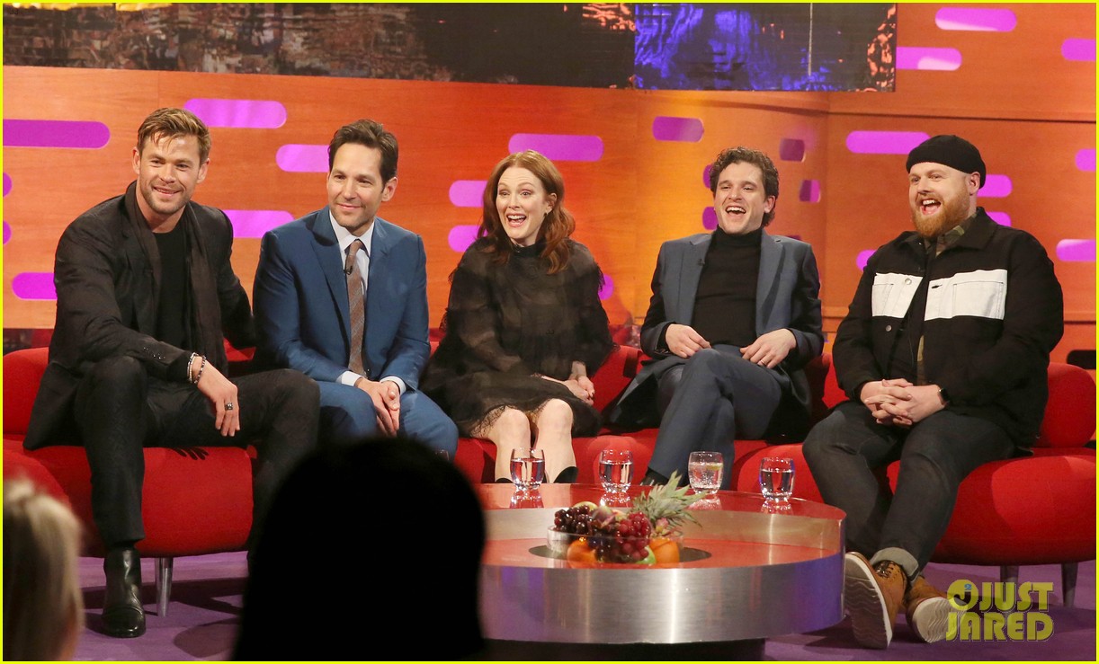 Chris Hemsworth, Paul Rudd, & Kit Harington Get Personal on 'Graham ...