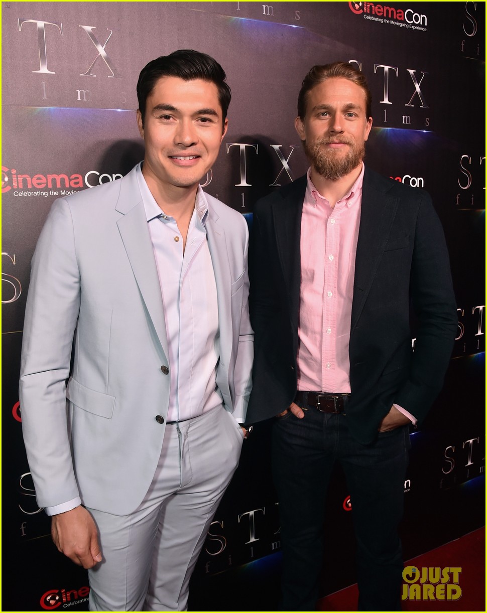 Henry Golding, Charlie Hunnam, & Chadwick Boseman Promote Their Movies ...