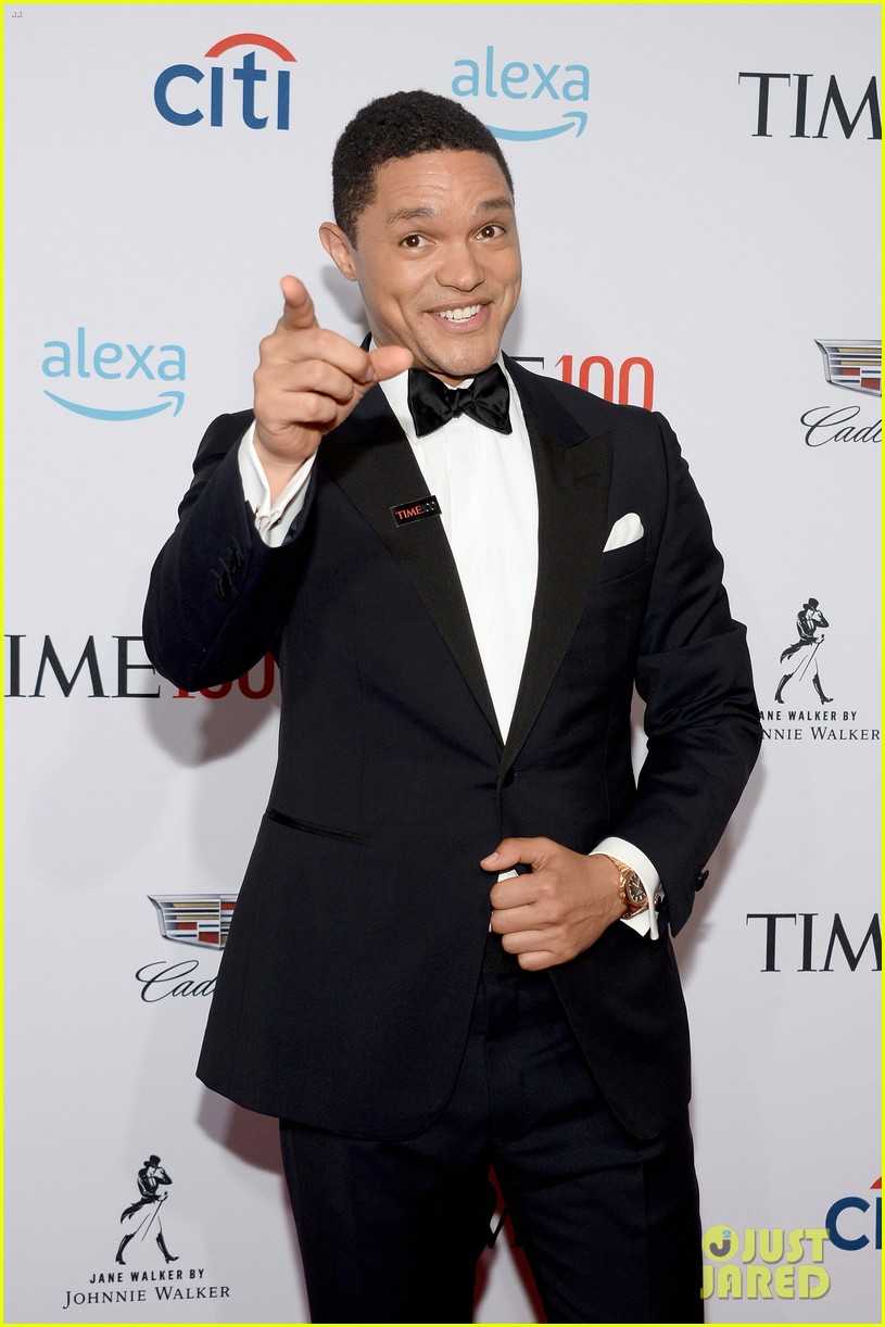 Jimmy Fallon, Trevor Noah & Hasan Minhaj Step Out For Time 100 Gala ...