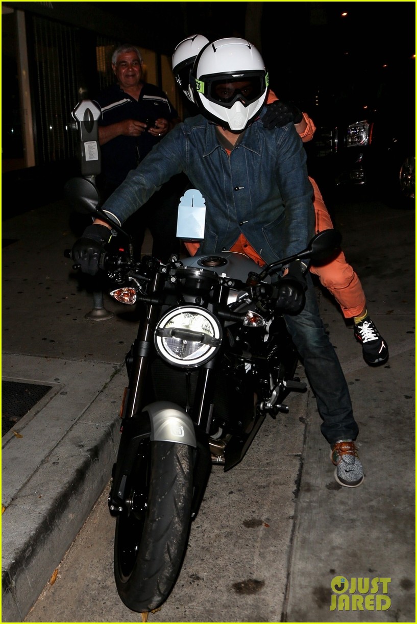 Katy Perry & Orlando Bloom Take a Motorcycle Ride to Dinner!: Photo ...