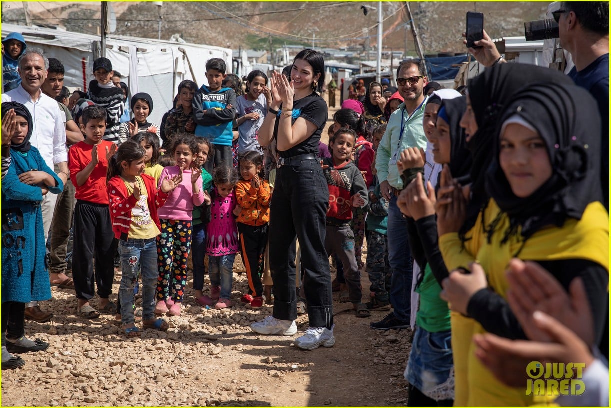 Dua Lipa Visits Lebanon with UNICEF to Meet Refugee Children!: Photo ...