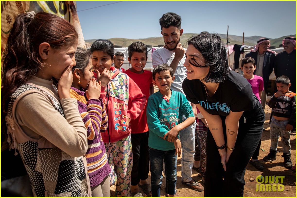 Dua Lipa Visits Lebanon with UNICEF to Meet Refugee Children!: Photo ...
