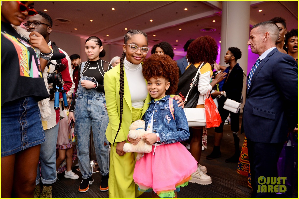 Marsai Martin, Issa Rae & Regina Hall Talk 'Little' at BeautyCon New ...