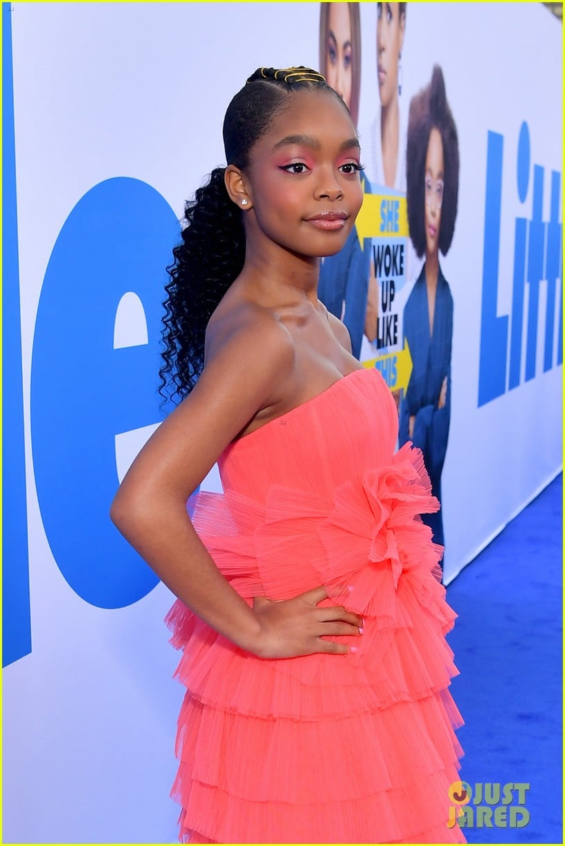 Issa Rae, Marsai Martin, & Regina Hall Go Glam for 'Little' Premiere ...