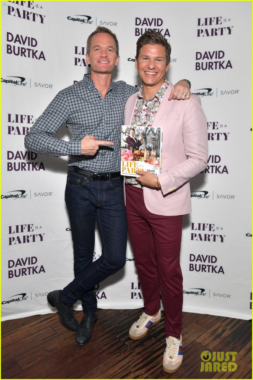 Neil Patrick Harris & Christina Hendricks Support David Burtka at ...