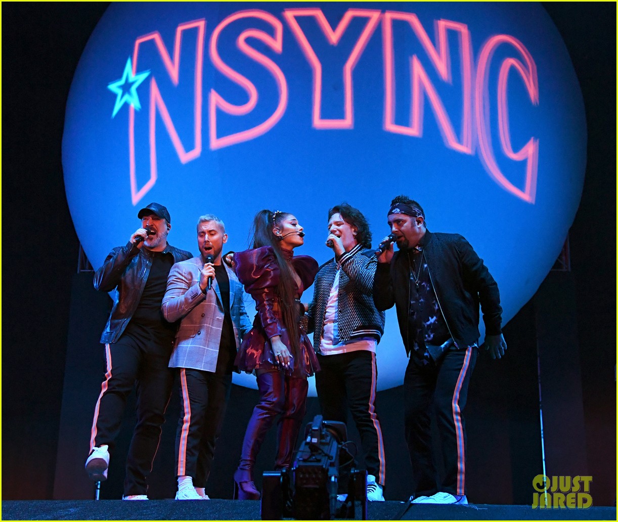 NSYNC Join Ariana Grande On Stage for Coachella Set!: Photo 4273204 ...