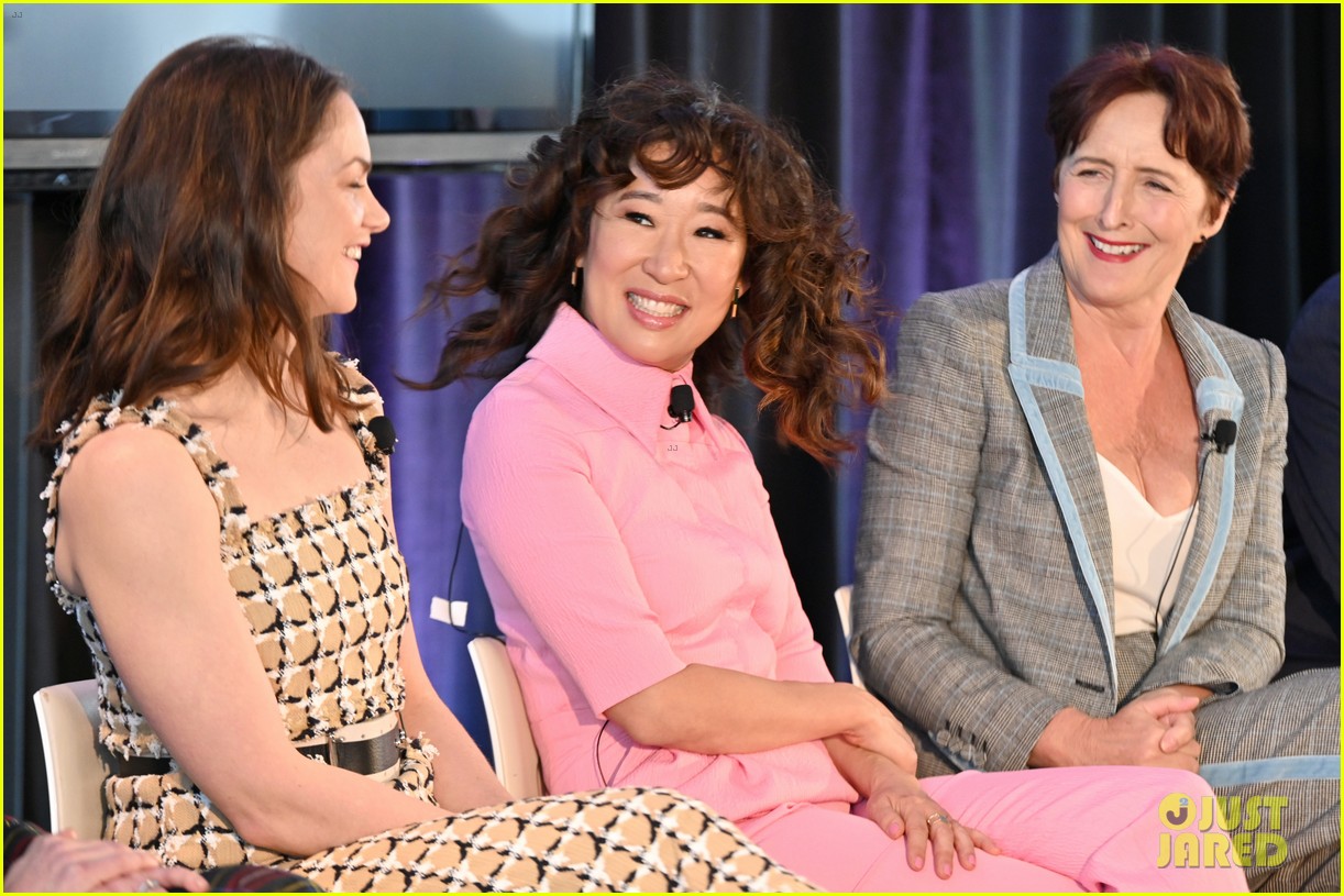 Sandra Oh, Jodie Comer, & Ruth Wilson Promote Their Shows at AMC ...